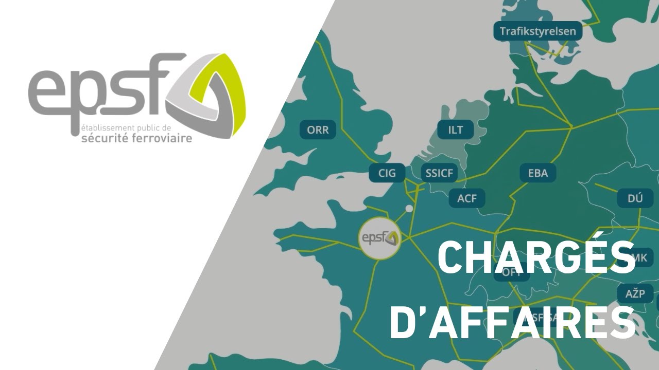 EXPERTISE - CHARGÉS D'AFFAIRES - Établissement public de sécurité ferroviaire